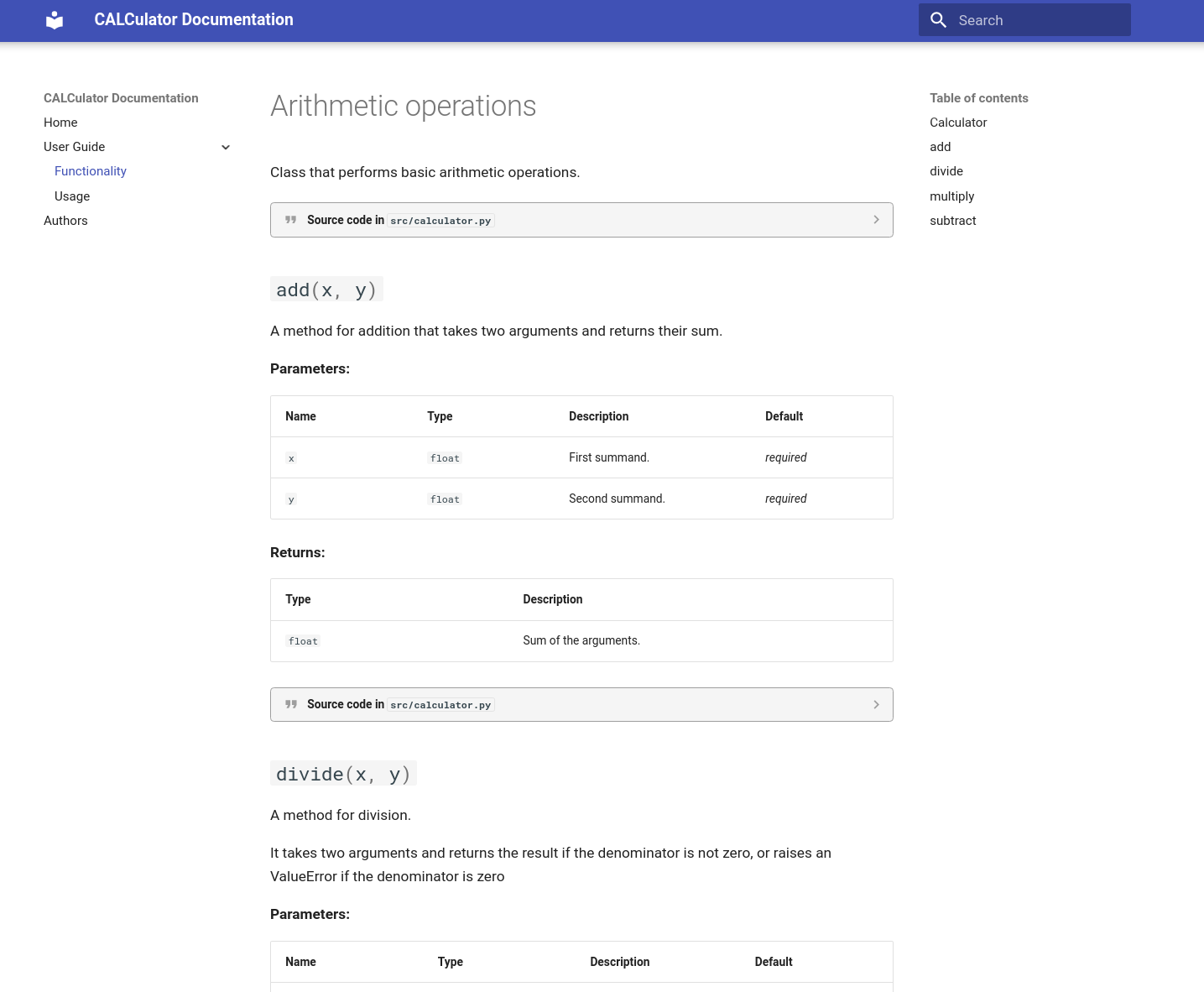 Autogenerated Python code documentation with MkDocs – tech dumplings
